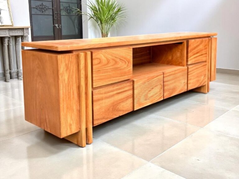 Mẫu Kệ Ti Vi Đơn Giản Dành Cho Không Gian Nhỏ - Shop Đồ Gỗ